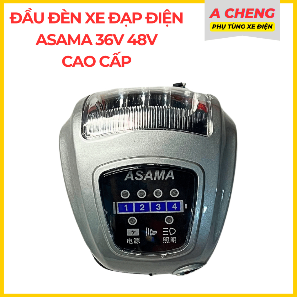 Đầu Đèn Xe Đạp Điện Asama 36v 48v Cao Cấp | Shopee Việt Nam