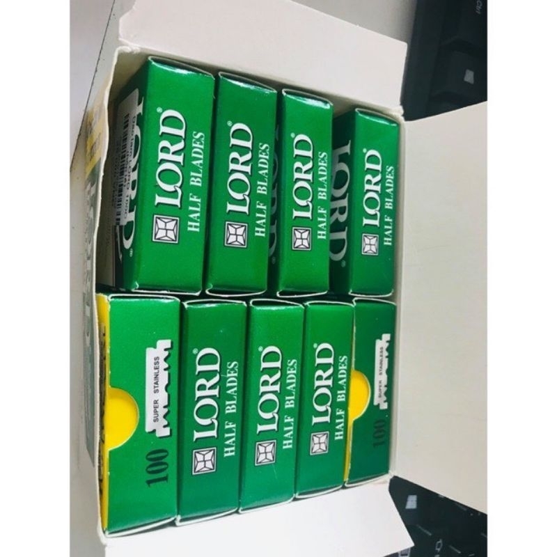 Dao lam Lord nửa lưỡi , dao tem Lord, Vỉ dao lam cạo râu Lord nửa lưỡi ...