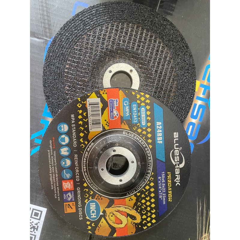 ĐÁ MÀI BLUESHARK XUẤT KHẨU NHẬT BẢN (150x6, lốc 5viên) | Shopee Việt Nam