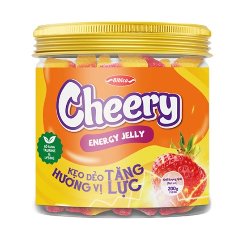 KẸO DẺO CHEERY - BIBICA - 100G [ TĂNG LỰC/ COLA/ TRÁI CÂY] | Shopee Việt Nam