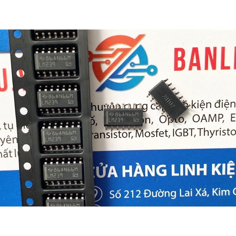 [Combo 10 chiếc] LM239 LM239DR IC So Sánh SOP-14 | Shopee Việt Nam