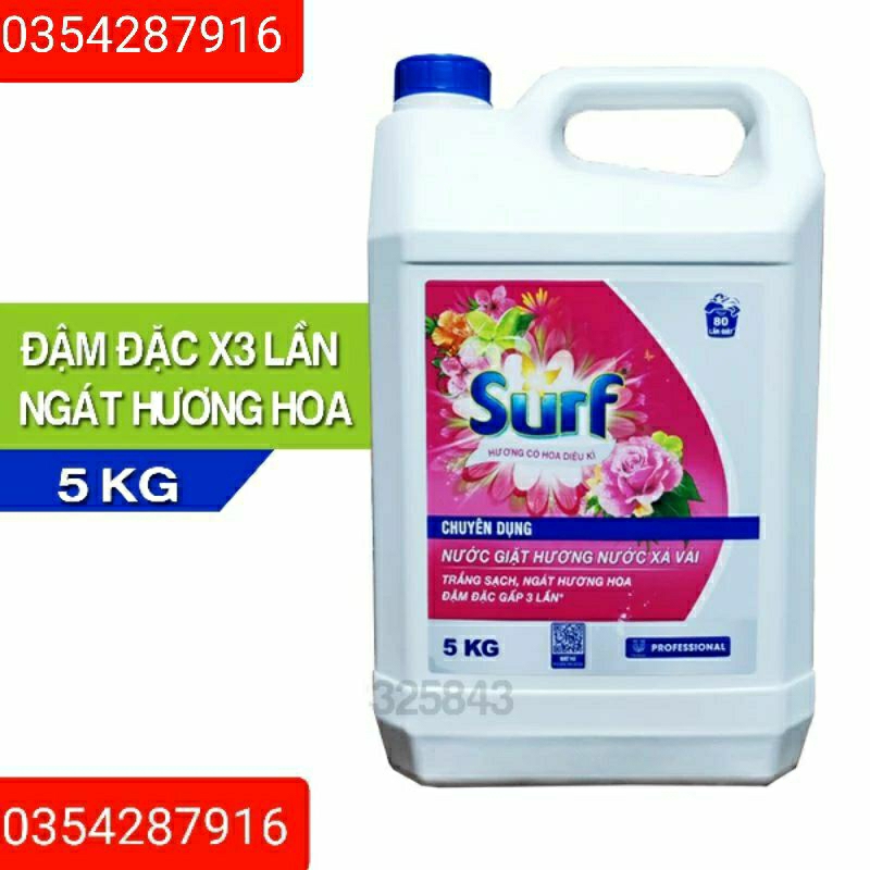 Nước giặt SURF 5Kg (can) | Shopee Việt Nam