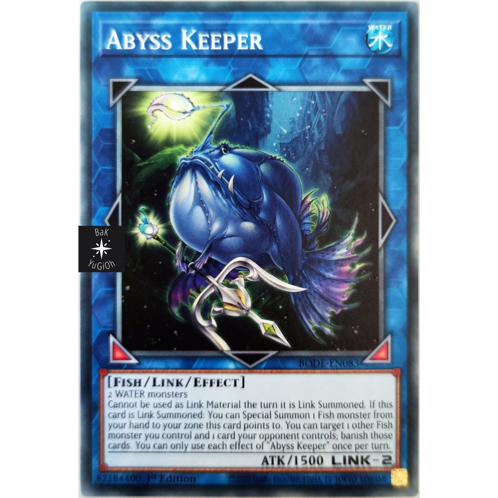[BaK Yugioh] Abyss Keeper |EN| Common [Chính Hãng] | Shopee Việt Nam