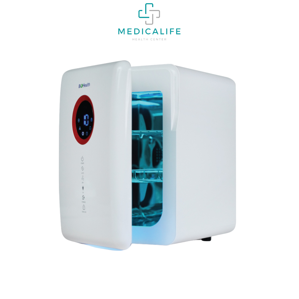 Máy tiệt trùng UV cửa ngang 18L Biohealth BH5700 tiệt trùng, sấy khô ...