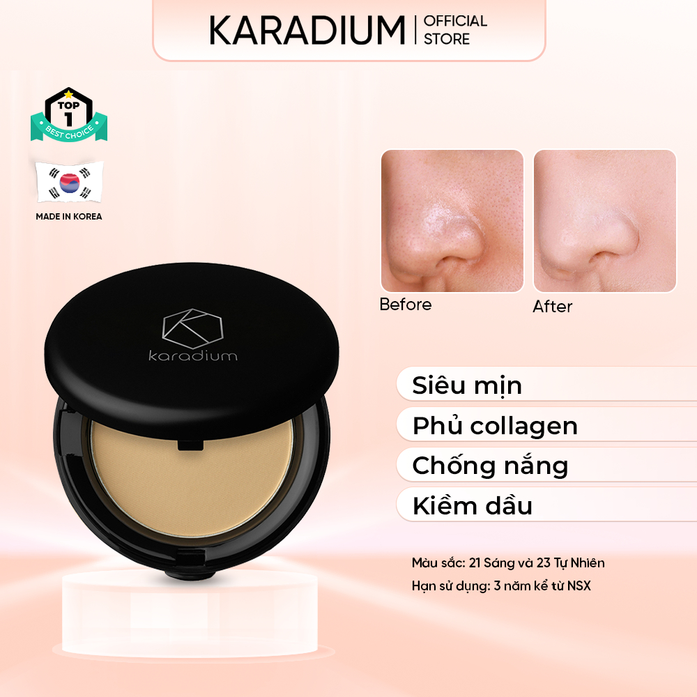Phấn phủ nén Karadium Collagen Smart Sun Pact Spf50+ PA+++ | Shopee Việt Nam