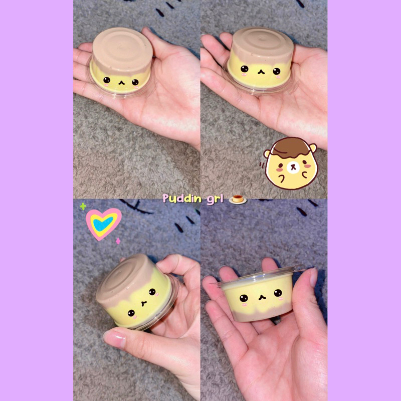 Slime bánh Flan size 120ml | Shopee Việt Nam