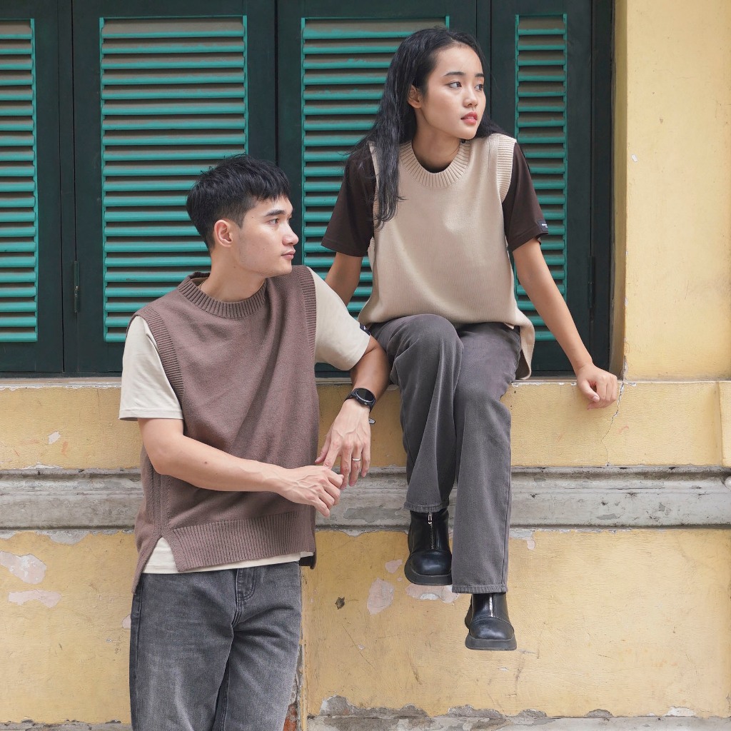 Áo Gile Len Trơn DNST 67003, Mềm Mịn, Hàng Cao Cấp | Shopee Việt Nam