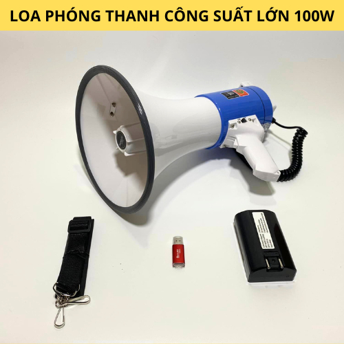 Loa phóng thanh cầm tay công suất cực lớn 100w hiệu quả cao | Shopee ...