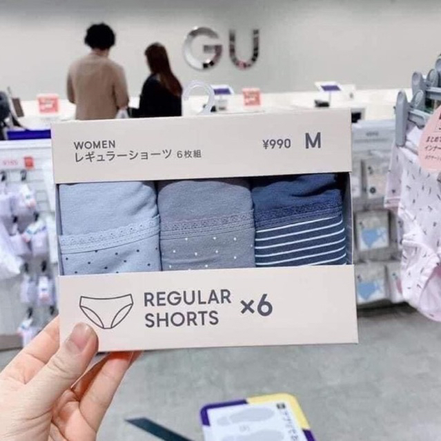 Set 6 Chiếc Quần Chip Gu Nhật Bản Size L ( Mẫu Hộp ) | Shopee Việt Nam