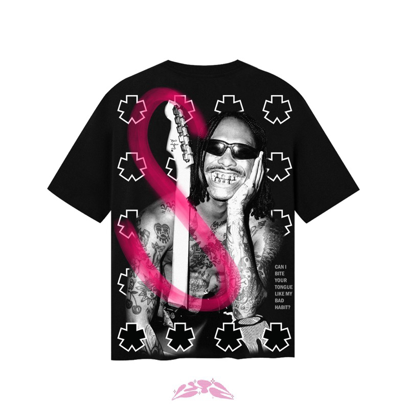 Áo Thun Rapper "Steve Lacy" Màu Đen | Shopee Việt Nam