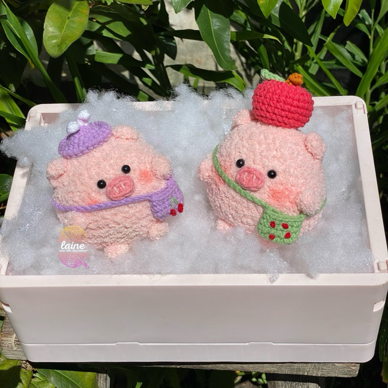 HEO LEN XÙ crochet handmade (ẢNH THẬT) | Shopee Việt Nam