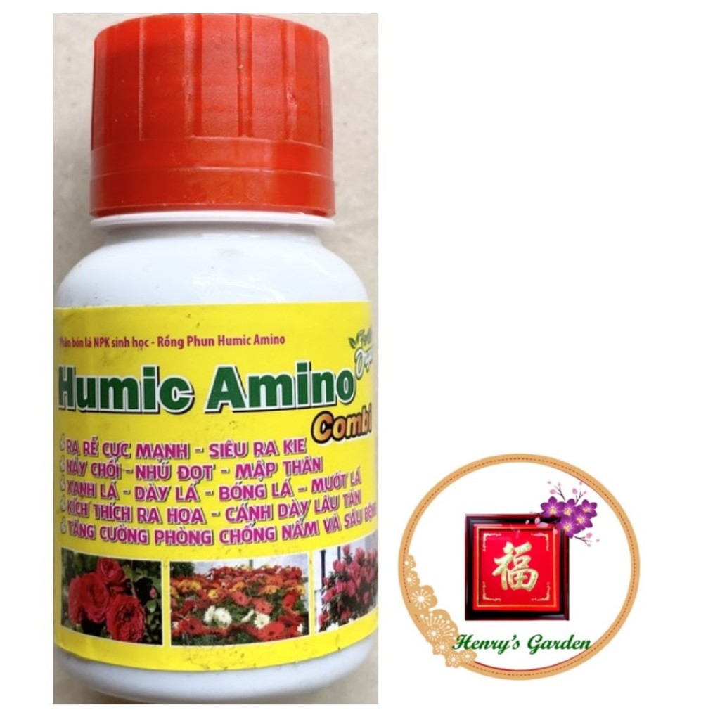 Humic Amino Combi Phân bón lá NPK Sinh học - #231A# 50ml | Shopee Việt Nam