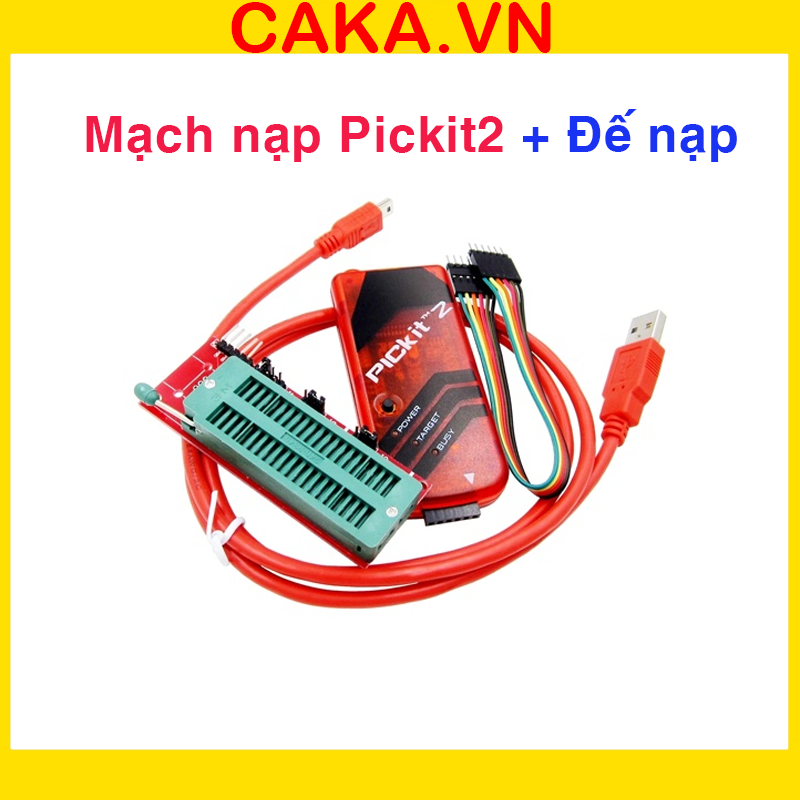 Mạch nạp PICkit 2 kèm đế nạp In-Circuit Debugger / Programmer | Shopee Việt Nam