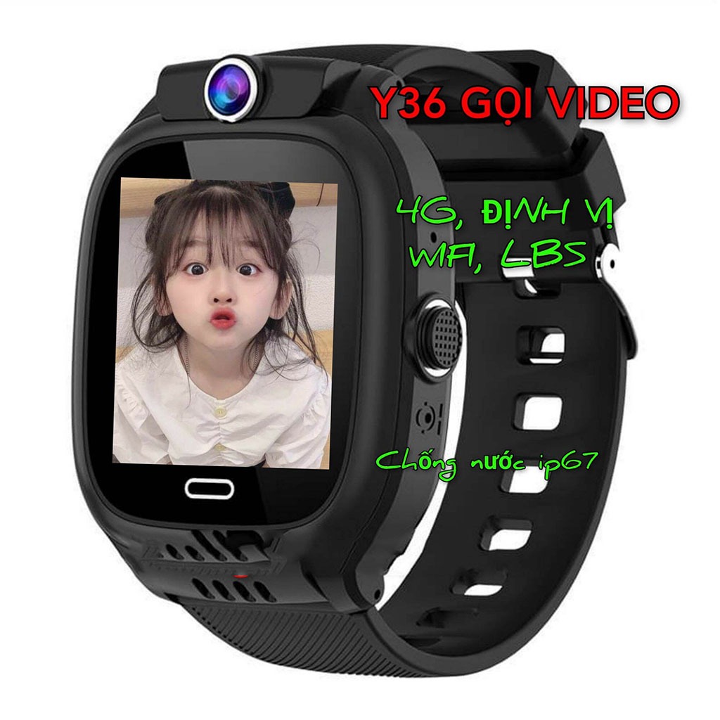 Đồng Hồ Thông Minh Smartwatch Trẻ Em Y36 / Y31 Lắp Sim Nghe Gọi Video ...