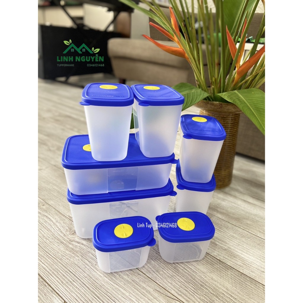 Bộ hộp trữ đông MODERN FREEZERMATE SET 8 - TUPPERWARE | Shopee Việt Nam