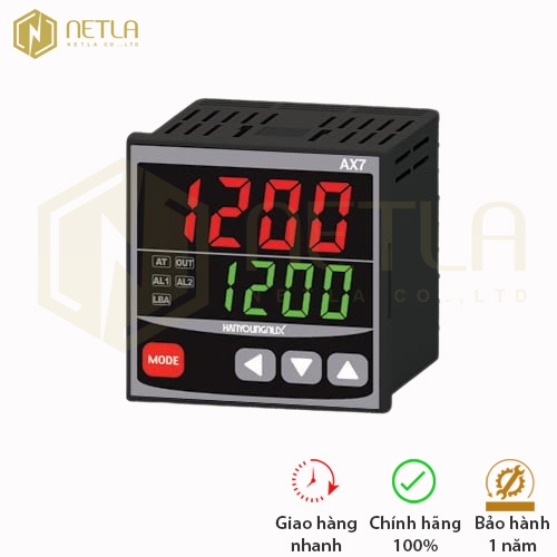 HANYOUNG - Bộ điều khiển nhiệt độ Hanyoung AX7-1A (Ngõ ra SSR + 2 Relay) Hanyoung Hàng chính ...