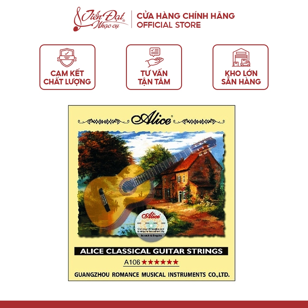 Bộ Dây Đàn Guitar Classic Alice AC106, AC130, AC136, AC139 - Chính Hãng | Shopee Việt Nam