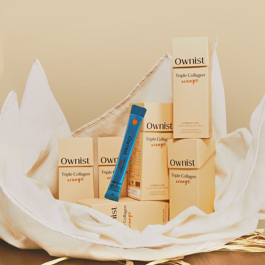 Nước Uống Đẹp Da Ownist Triple Collagen Orange 14 gói hàm lượng 20g ...