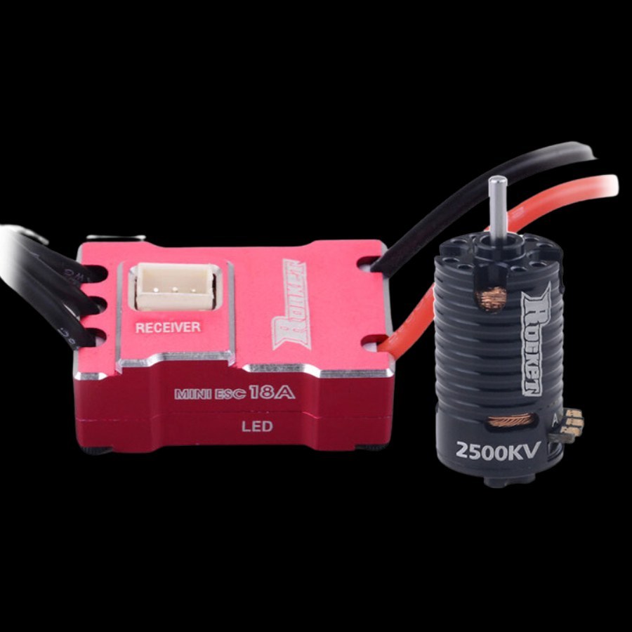 Motor Mini ROCKET 1410 MINIZ Và ESC 18A - RC Drift 1/24 và 1/28 ...