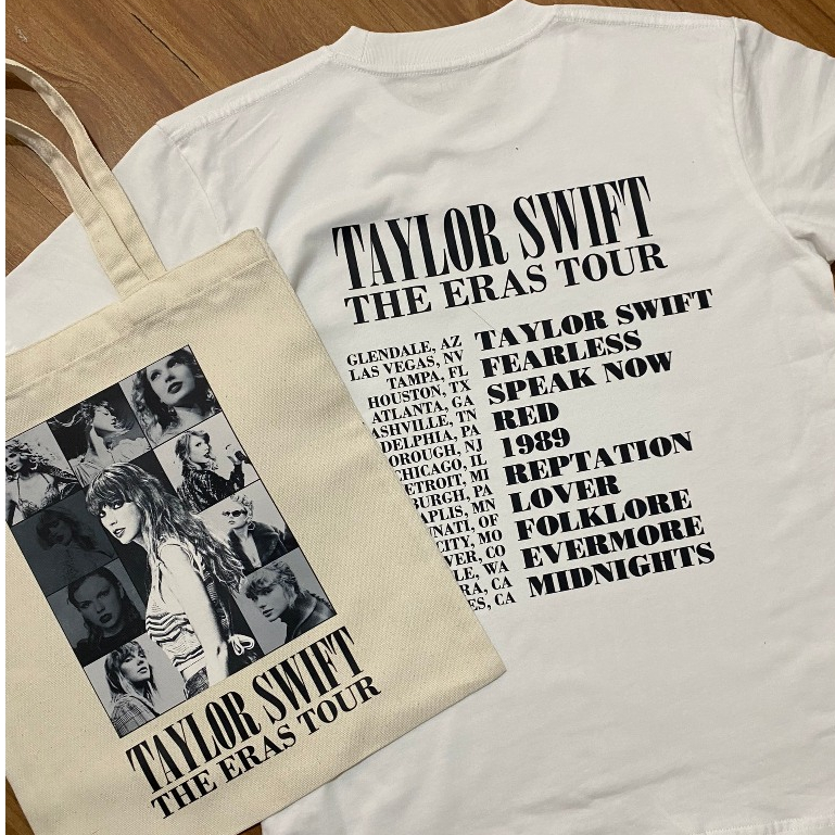 Áo thun unisex nam nữ thần tượng taylor swift Midnight The Eras Tour ...
