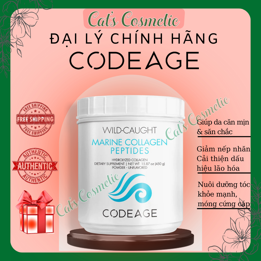 [Công Ty] Collagen bột đẹp da Code Age Marine Collagen Peptide | Shopee ...