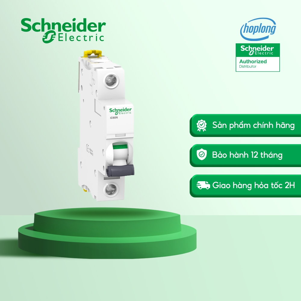 Cầu dao tự động MCB 1P 25A A9F74125 Schneider - Acti9 iC60N - 6kA - 230VAC | Shopee Việt Nam