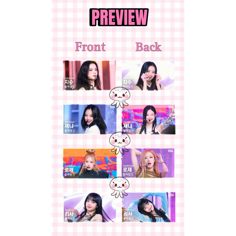 [ UNOFF ] SET CARD DES BLACKPINK | Shopee Việt Nam