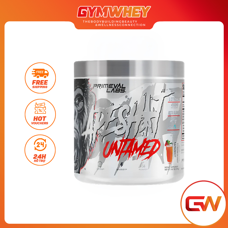 Pre Workout Primeval Labs Apeshit Untamed Tăng Sức Mạnh Tập, Tăng Hiệu ...