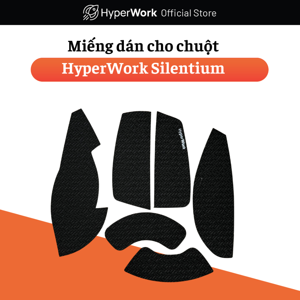 Miếng dán cho chuột HyperWork Silentium | Shopee Việt Nam