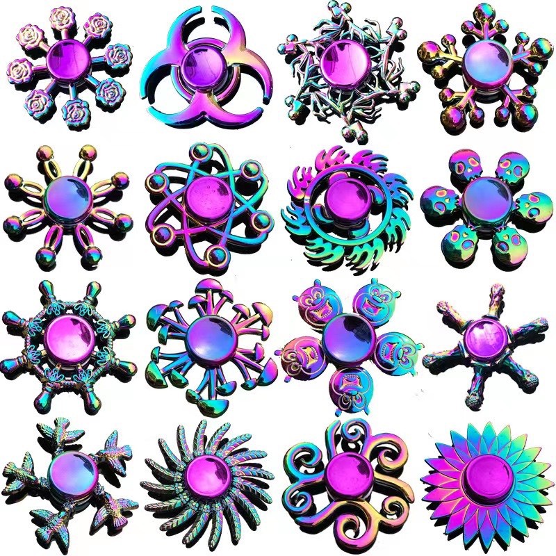 [HCM -SPINNER KIM LOẠI] Con Quay Đồ Chơi Fidget Spinner Bằng hợp kim ...