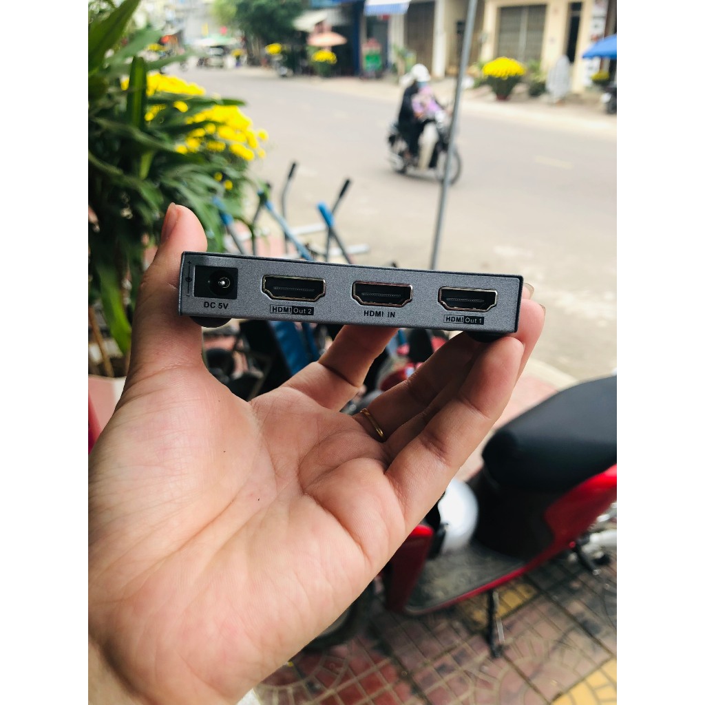 Bộ chia tín hiệu HDMI 1 ra 2 Port DTech DT-7142A | Shopee Việt Nam