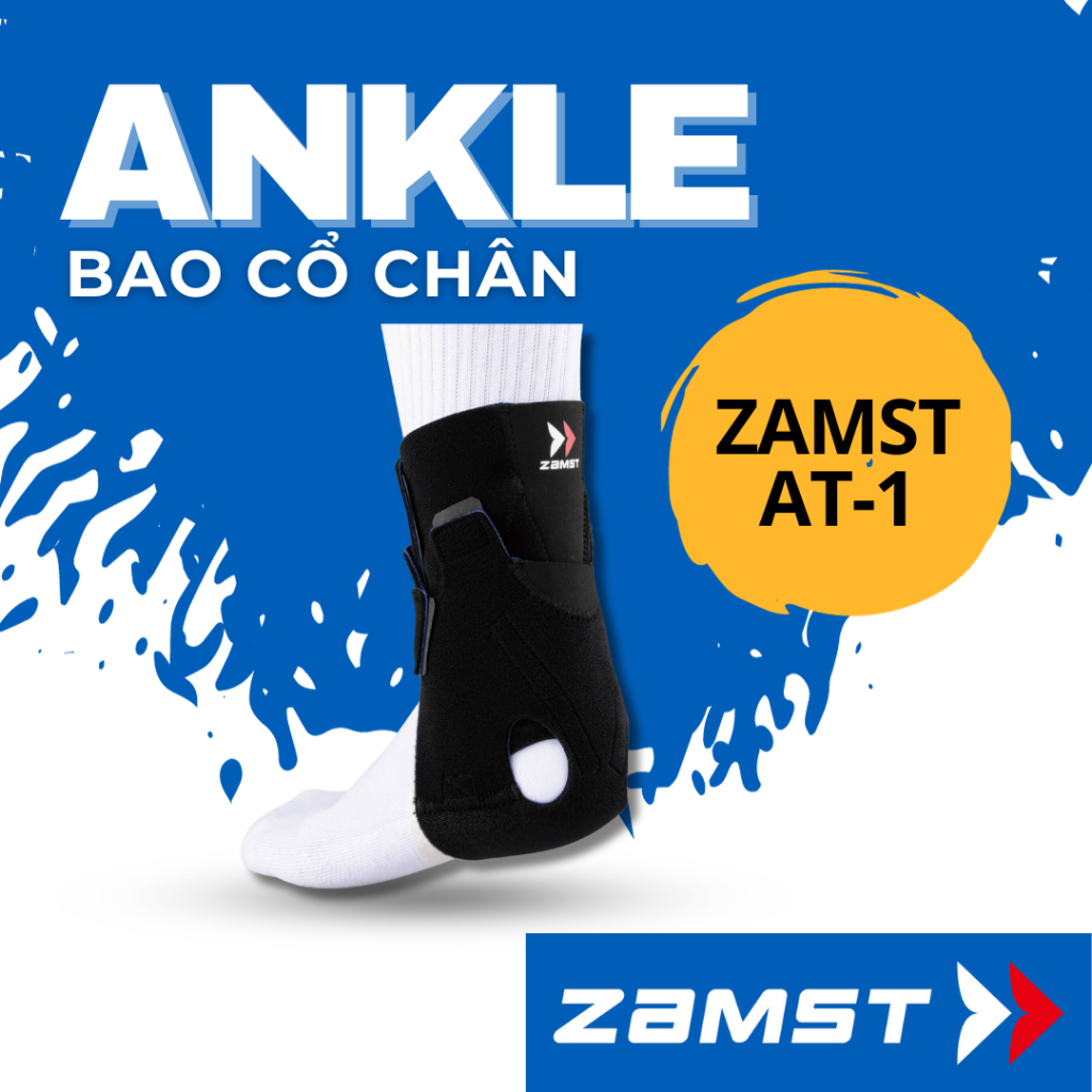 Đai hỗ trợ bảo vệ gân gót chân ZAMST chính hãng AT-1 | Shopee Việt Nam