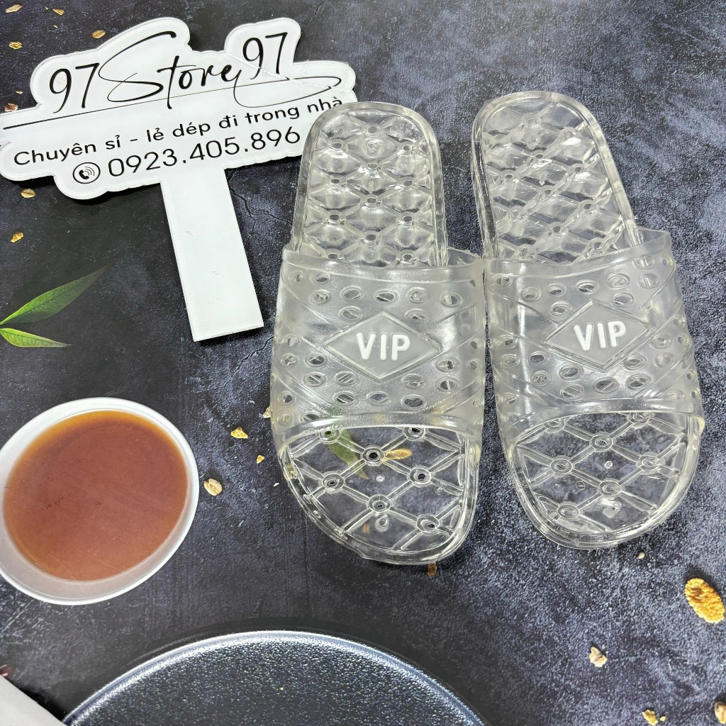 Dép vip, dép nhựa vip đi trong nhà tắm, nhà vệ sinh văn phòng chống ...