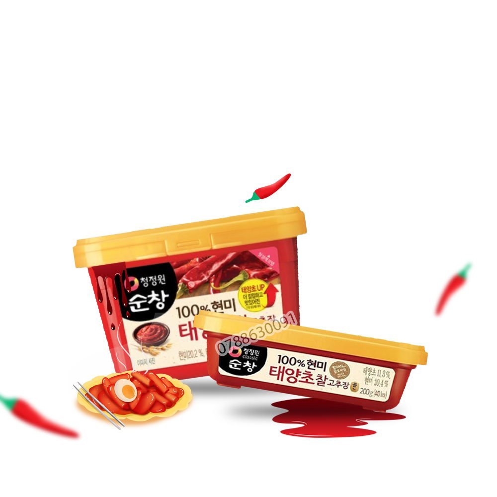 Tương ớt Hàn Quốc Gochujang Daesang Gạo Lứt hộp 500g | Shopee Việt Nam