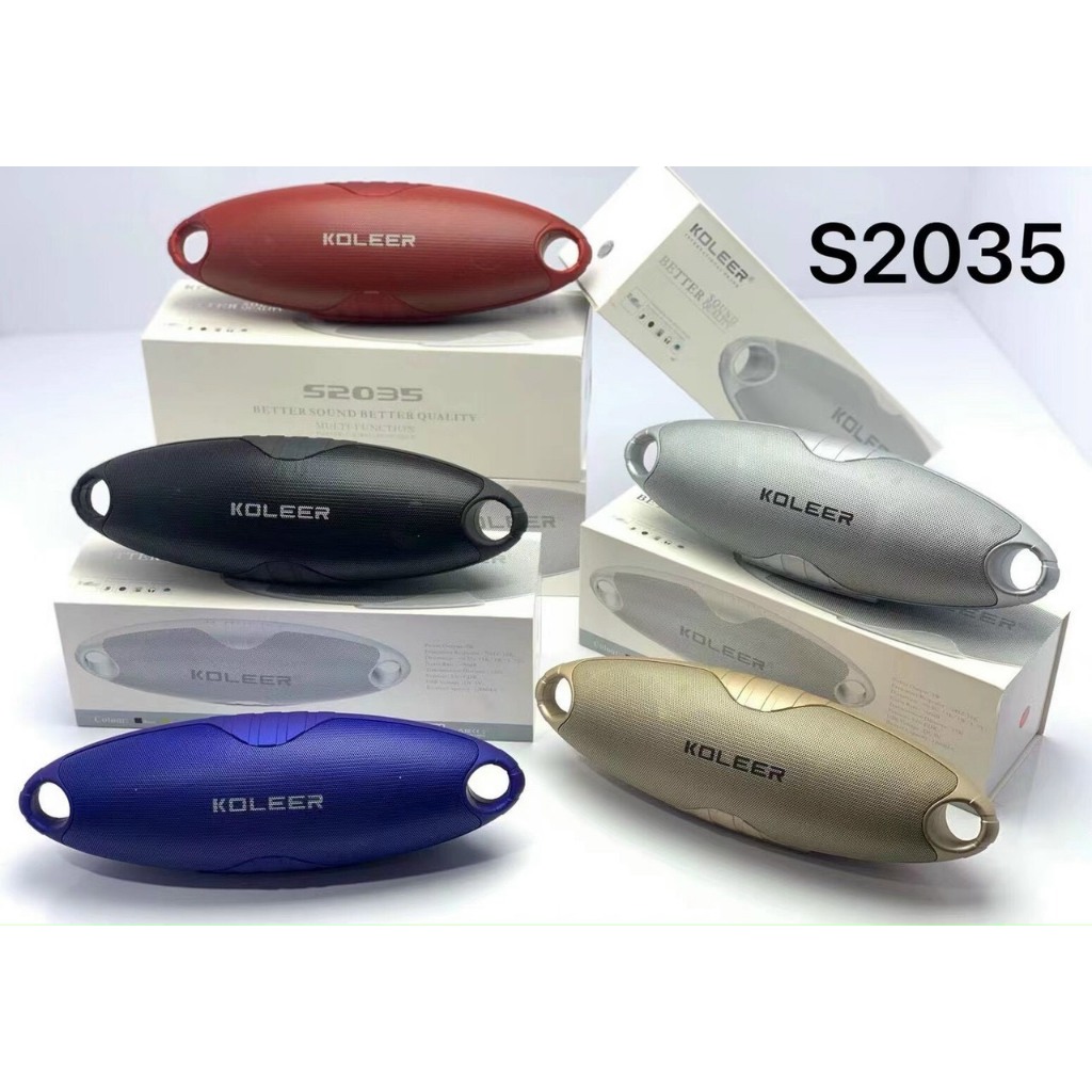 Loa Bluetooth KOLEER S2035 | Shopee Việt Nam