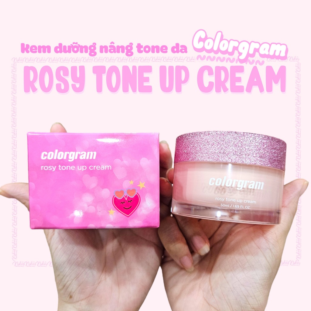 (HSD 25/5/2026) Kem dưỡng nâng tone da Colorgram Rosy Tone Up Cream 50ml | Shopee Việt Nam