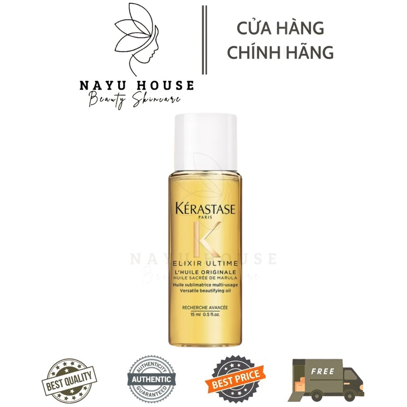 [GIFT SEPHORA] TINH DẦU DƯỠNG TÓC KERASTASE ELIXIR ULTIME ORIGINAL 15ML ...