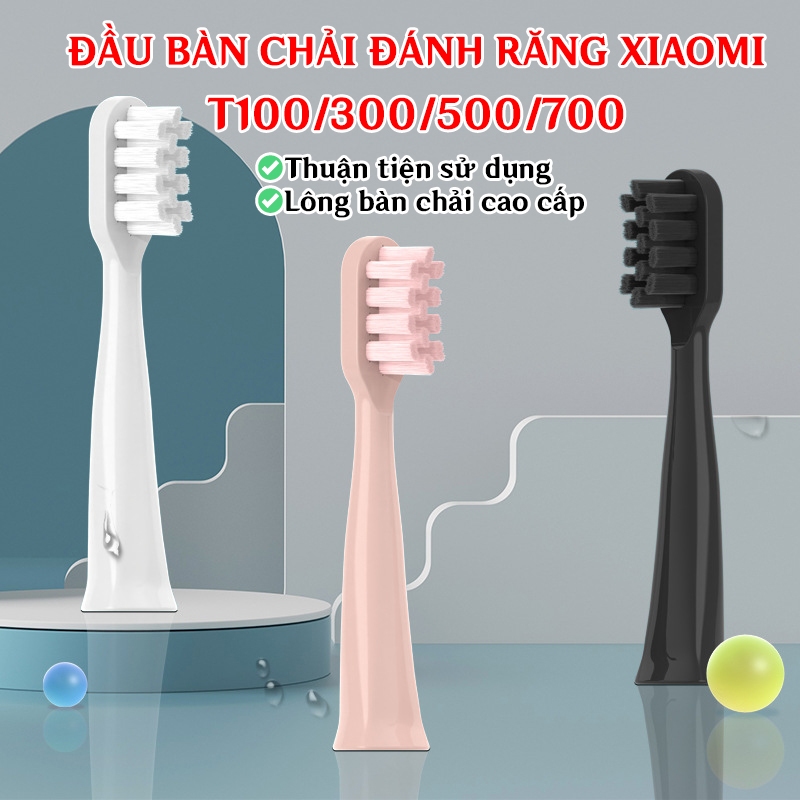 Đầu bàn chải dùng để thay thế Xiaomi Mijia T300, T500, T700, T100 dùng cho răng thường và răng ...