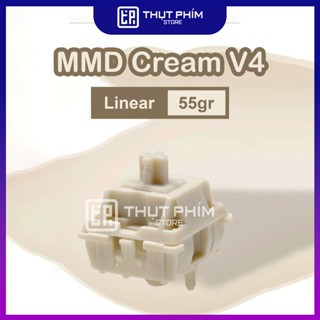 MMD Cream V4 Switch Linear 55gr công tắc bàn phím cơ Thụt Phím Store ...