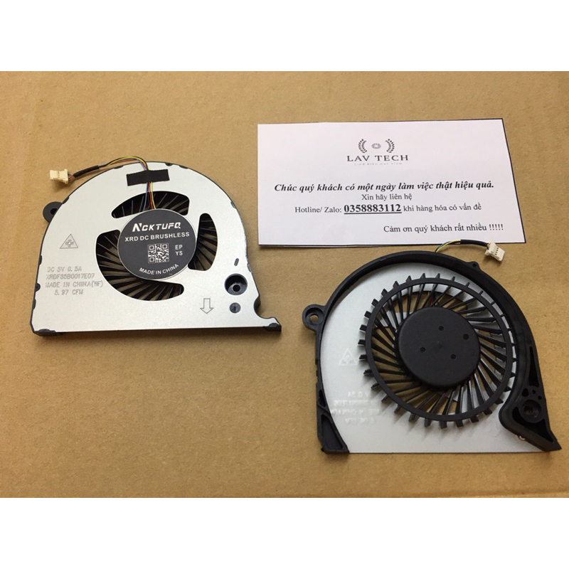 Quạt Dell lnspiron 7577 G5-5587 G7-7588 P72F G5 5587 G7 7588 ( Tặng keo ...
