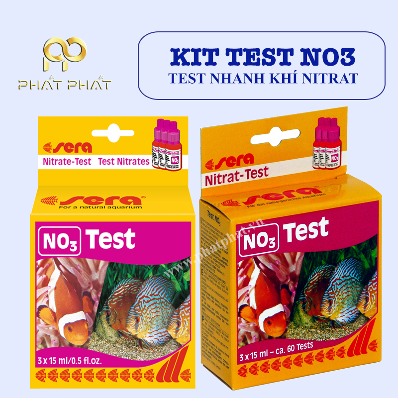 Kit test NO3, bộ kiểm tra nồng độ NO3, test kit nồng độ nitrat, bộ test ...