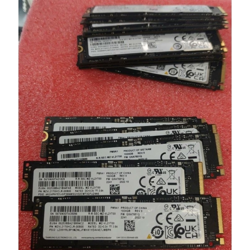 Ổ cứng máy tính Ssd Samsung PM9A1 1024Gb PCI-e nvme PM9A1 1Tb | Shopee ...