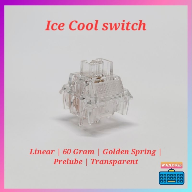 Cool Ice switch | Công tắc Cool Ice | Linear Switch | Shopee Việt Nam