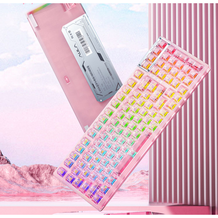 [HÀNG SẴN] - Bộ Bàn Phím Cơ Fullsize 98 Trong Suốt LeoBog Aula F98 - 3 ...