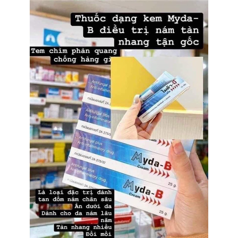 Tuýp nám Thái Myda - B 25g ( tuýp lớn ) | Shopee Việt Nam