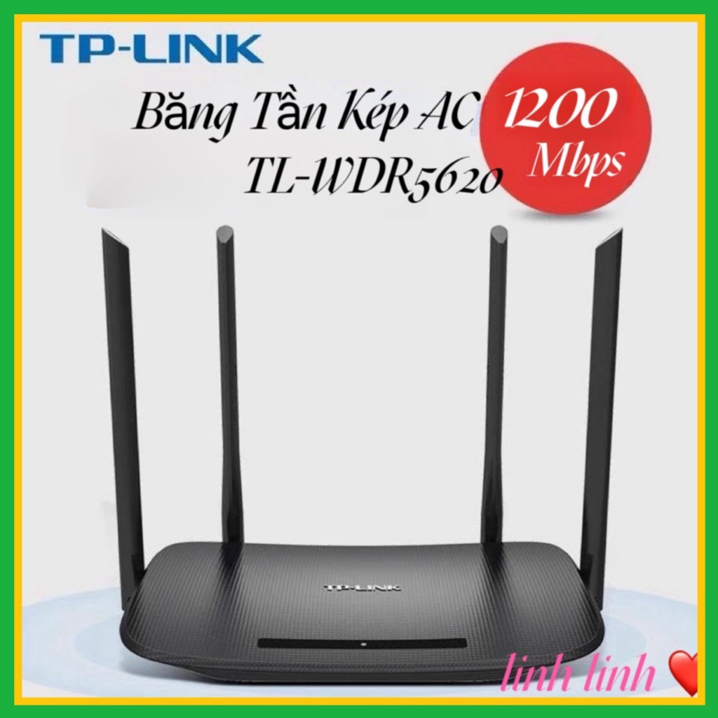[Hỏa Tốc- Nhanh Nhất ] Bộ Phát Wifi TP-Link Chuẩn AC 1200Mbps TL-WDR ...