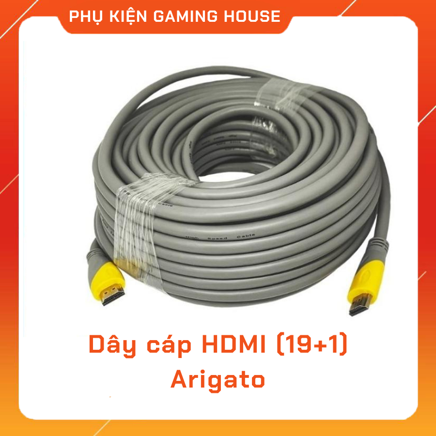 Dây cáp HDMI 15M (19+1) Arigato chuyên dụng hàng chính hãng bảo hành 5 ...