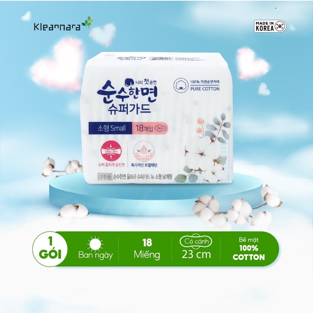 BĂNG VỆ SINH HÀN QUỐC SIÊU BẢO VỆ KLEANNARA SOONSOOHAN, ZERO, ORGANIC ...