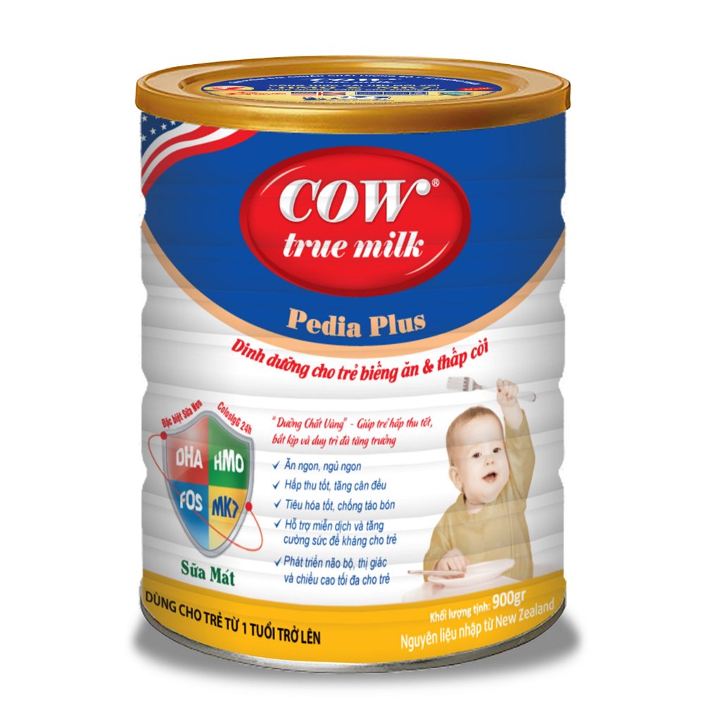 COW TRUE MILK - PEDIA PLUS 900G | Shopee Việt Nam