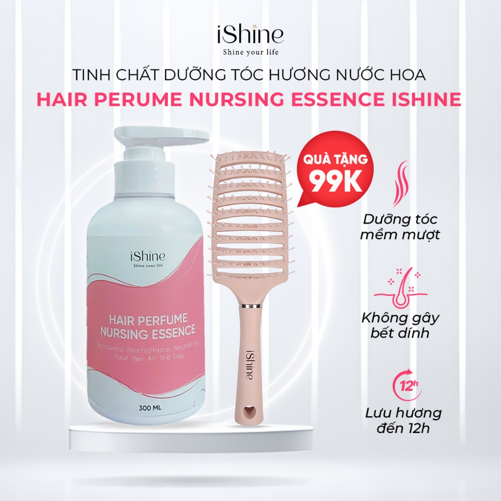 Tinh Chất Dưỡng Tóc Hair Perfume Essence ISHINE Phục Hồi Hư Tổn – Cải Thiện Khô Xơ 300ml ...